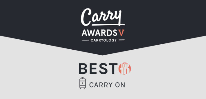 Best Carry-On Top 10 – The Fifth Annual Carry Awards - Carryology