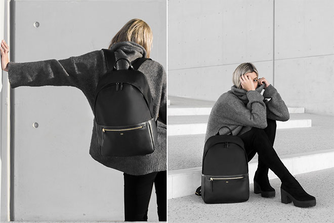 A Sleek Fashion Backpack with Daily Functionality Built-in - Carryology