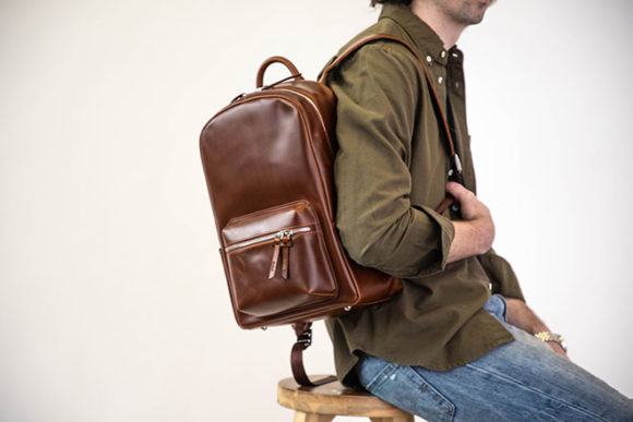A Minimal Leather Backpack Perfect for Everyday - Carryology